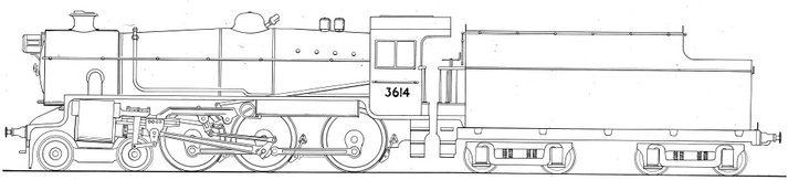 2 1/2" 4-6-0 NSWGR C36 By O B Bolton L14 – E and J Winter - Bolton ...