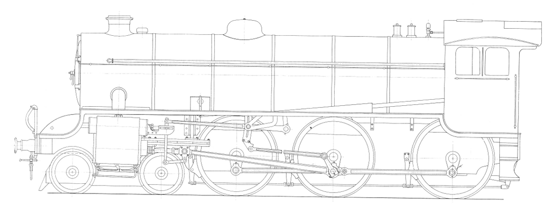 5" Gauge 4-6-0 "Springbok" – E and J Winter - Bolton Scale Models